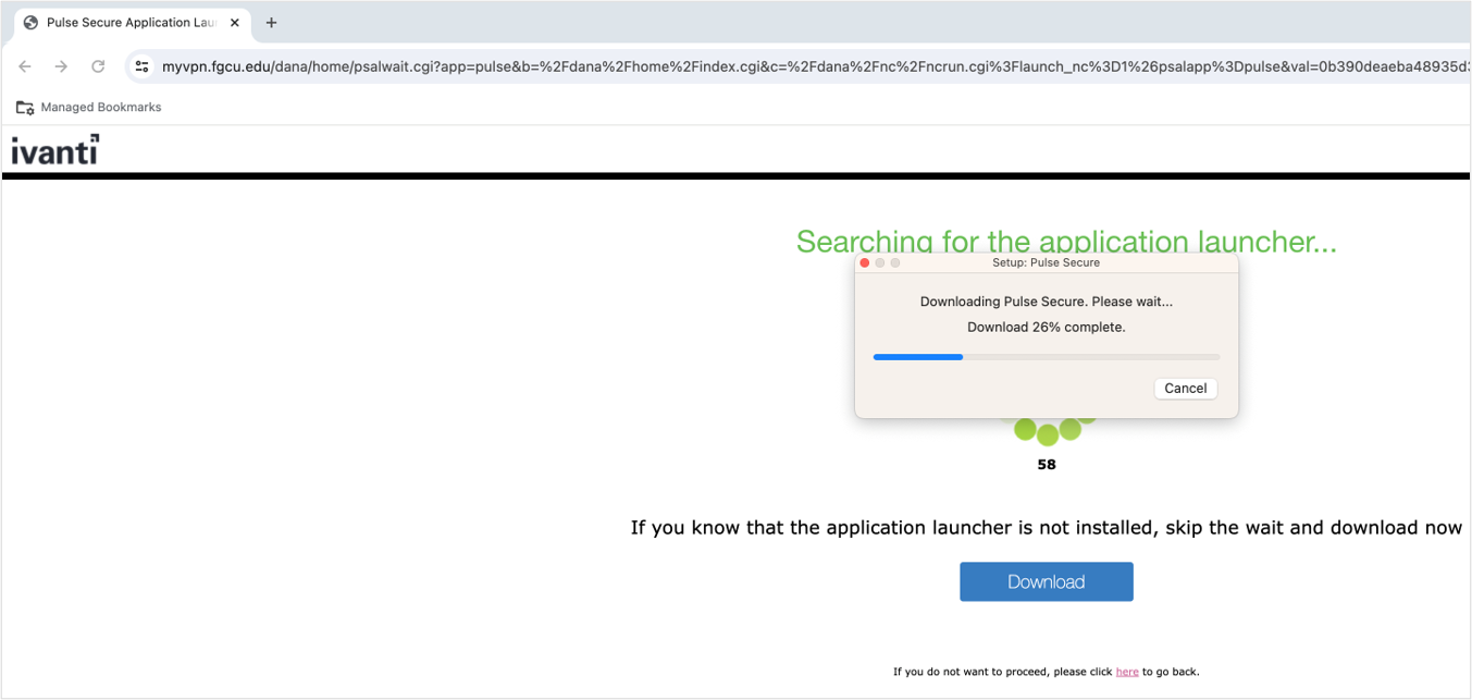 Mac - Updating Ivanti Secure Access Client – Florida Gulf Coast ...