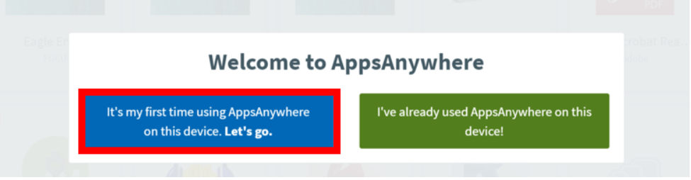 Accessing AppsAnywhere on a Personal Computer – Florida Gulf Coast ...