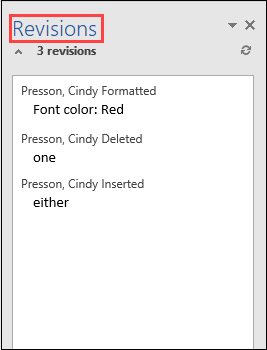 Word: Track Changes – Florida Gulf Coast University ITS