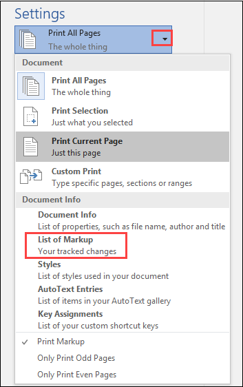 Word: Track Changes – Florida Gulf Coast University ITS